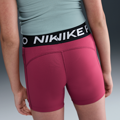 Nike Pro Girls' Dri-FIT 7.5cm (approx.) Shorts. Nike AT